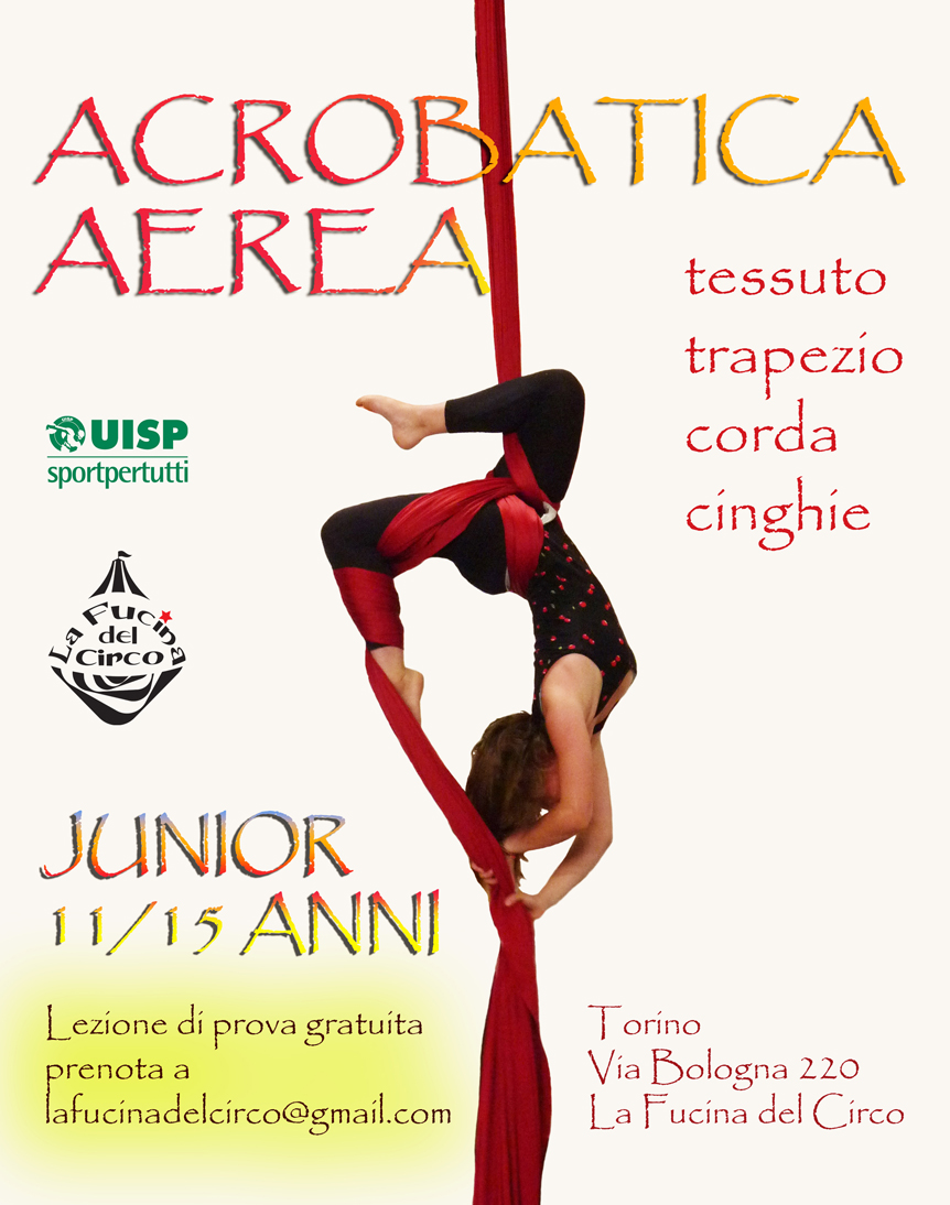 ACROBATICA AEREA JUNIOR | La Fucina del Circo